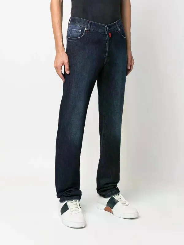 Kiton Straight-leg Denim Jeans