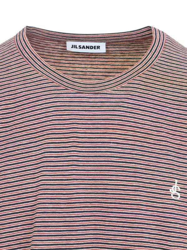 JIL SANDER Striped Long-sleeve T-shirt