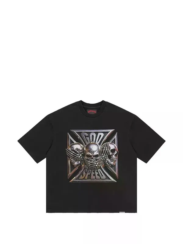 GODSPEED Omerta Graphic-print T-shirt - Black