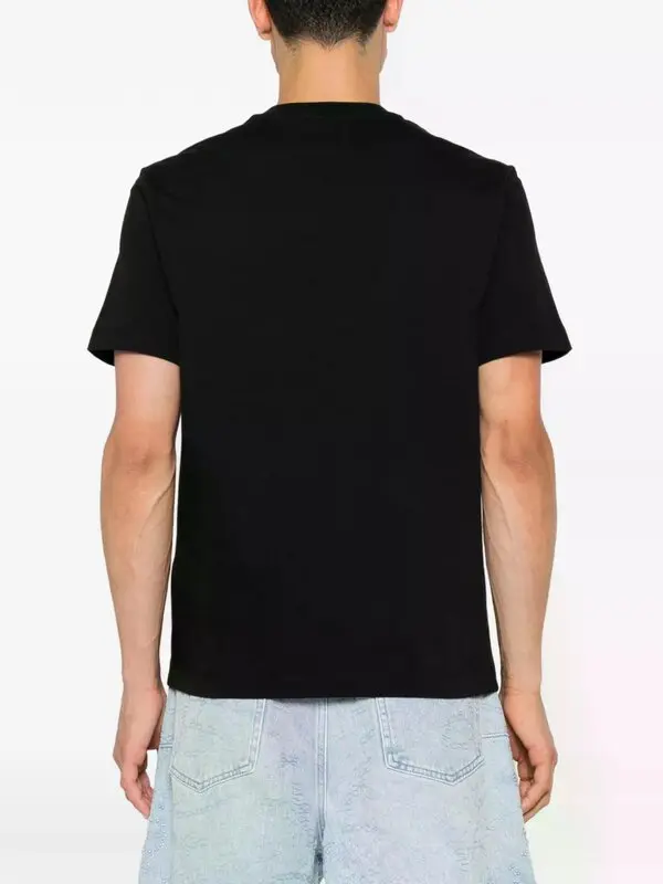 Moschino Embroidered-logo Short-sleeve T-shirt