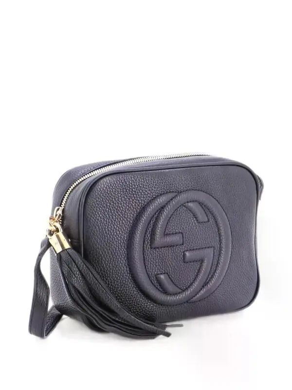 Gucci Soho Disco Leather Small Crossbody Bag - Black