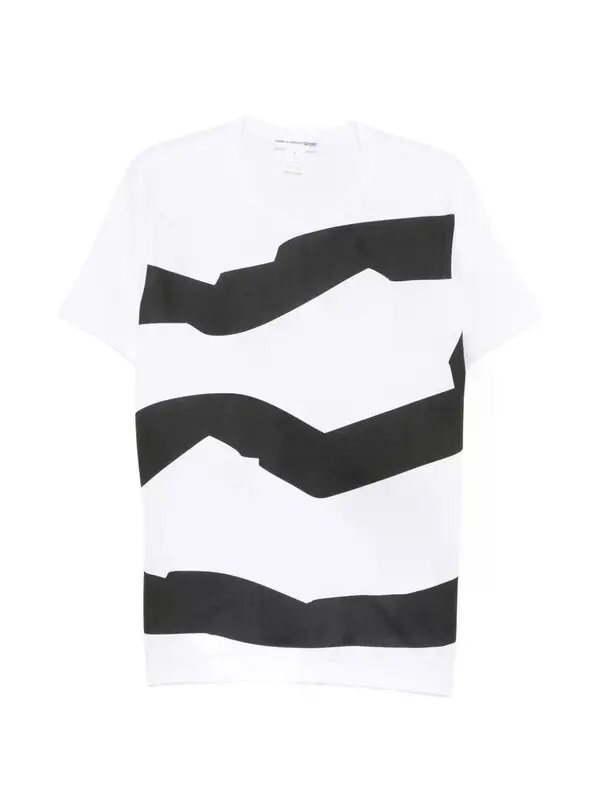 Comme Des Garçons Graphic-print Cotton T-shirt