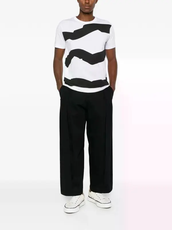 Comme Des Garçons Graphic-print Cotton T-shirt