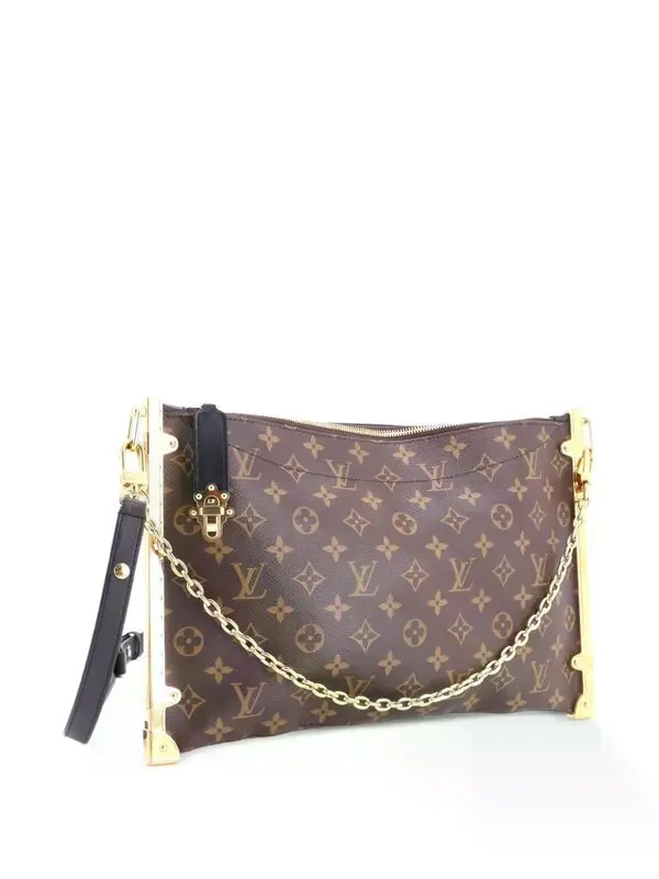 LOUIS VUITTON Lucky Trunk Monogram Canvas Shoulder Bag