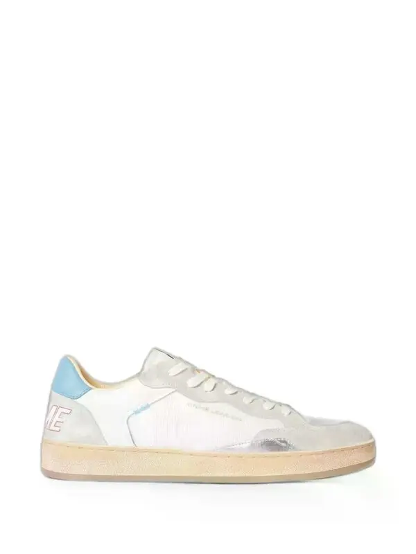 CRIME LONDON Panelled Chelsea Sneakers - White