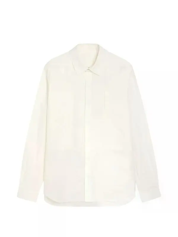 Rick Owens Concealed-button Shirt - Neutrals