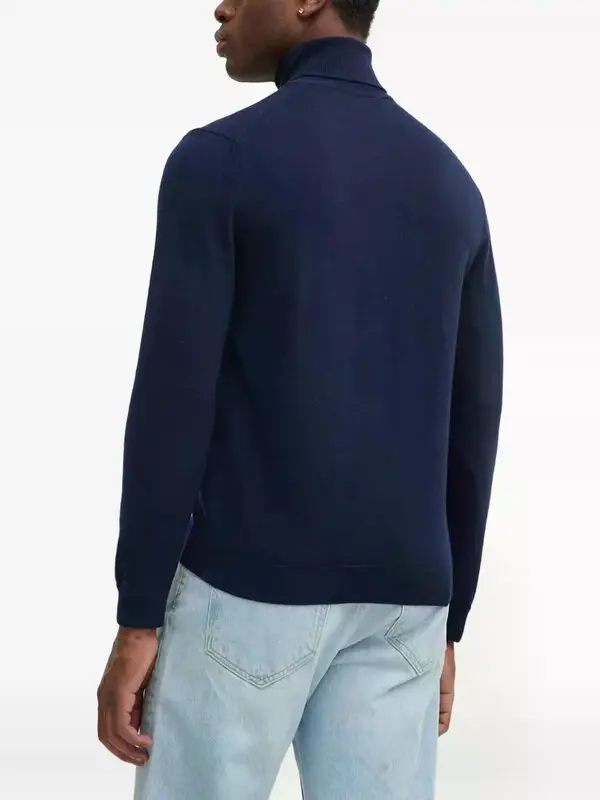 BENETTON Fine Knit Roll Neck Sweater