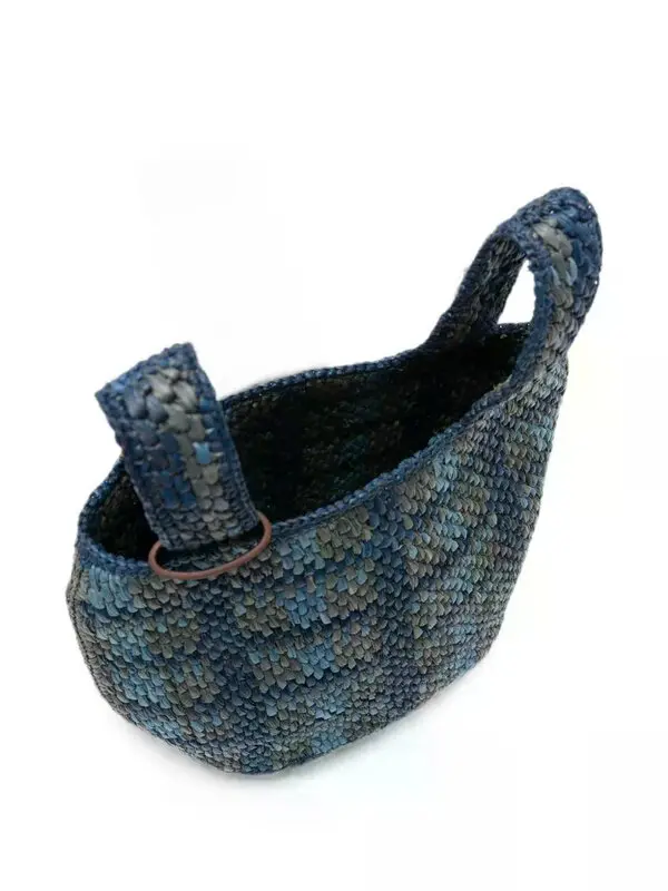 A.p.c. Pecan Raffia Tote Bag