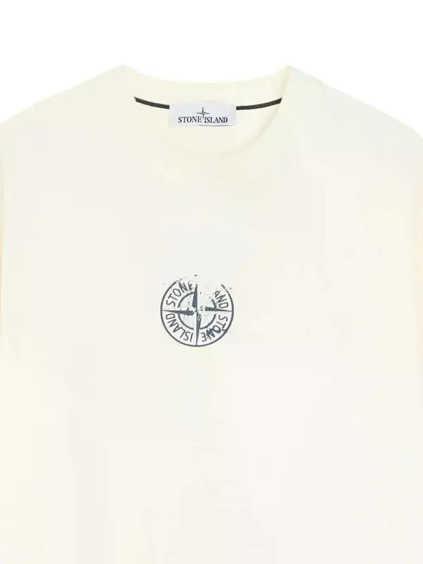 Stone Island Logo-print Crew-neck T-shirt