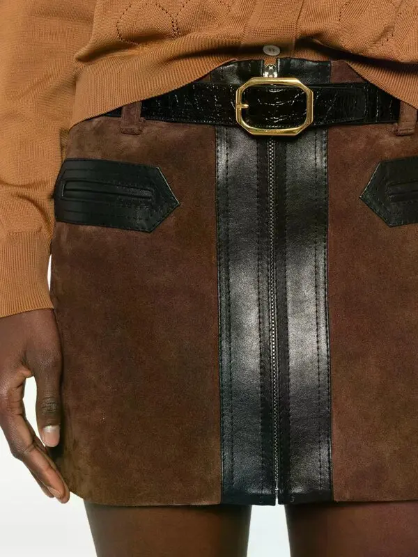 Marni Suede Mini Skirt