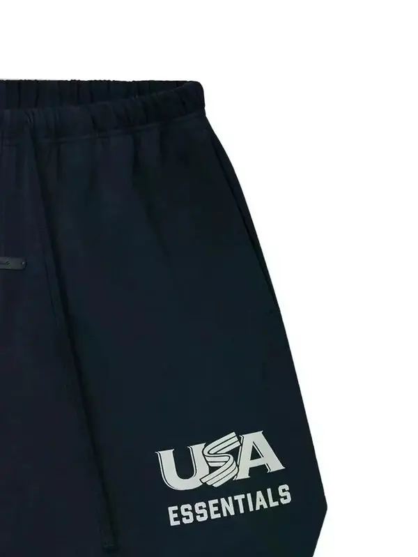 Fear Of God Logo Print Shorts