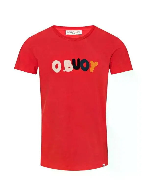 Orlebar Brown Graphic-print T-shirt - Red