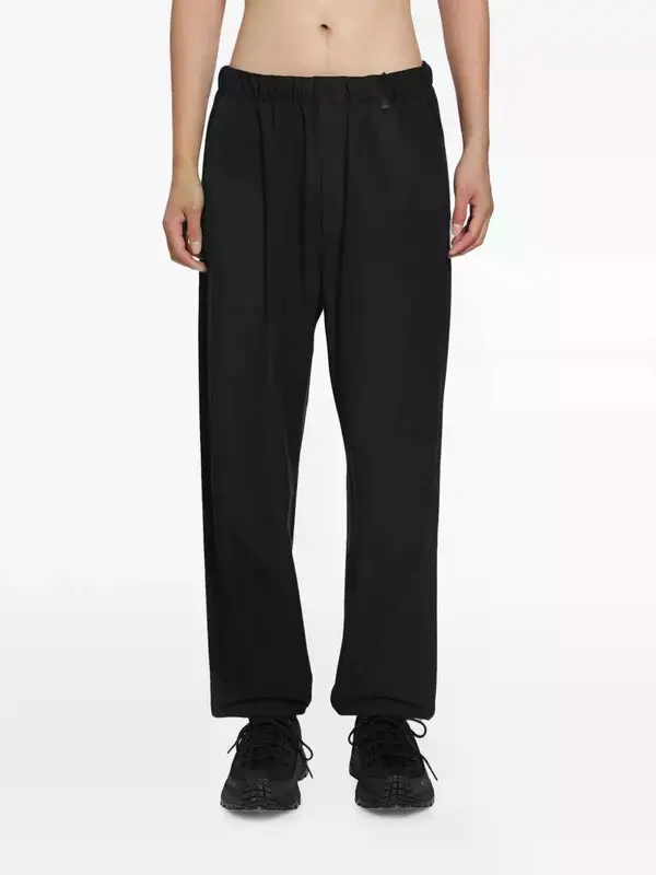 Moncler Elasticated-cuff Track Pants - Black