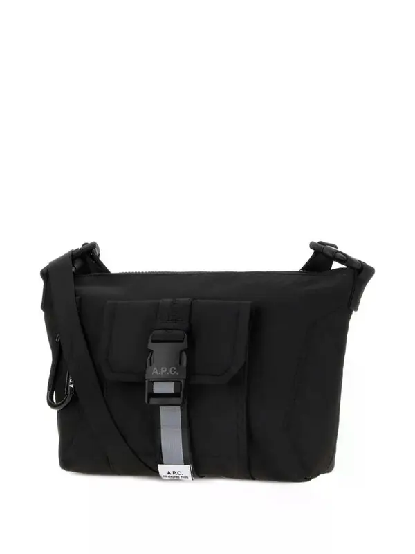 A.p.c. Logo Patch Shoulder Bag