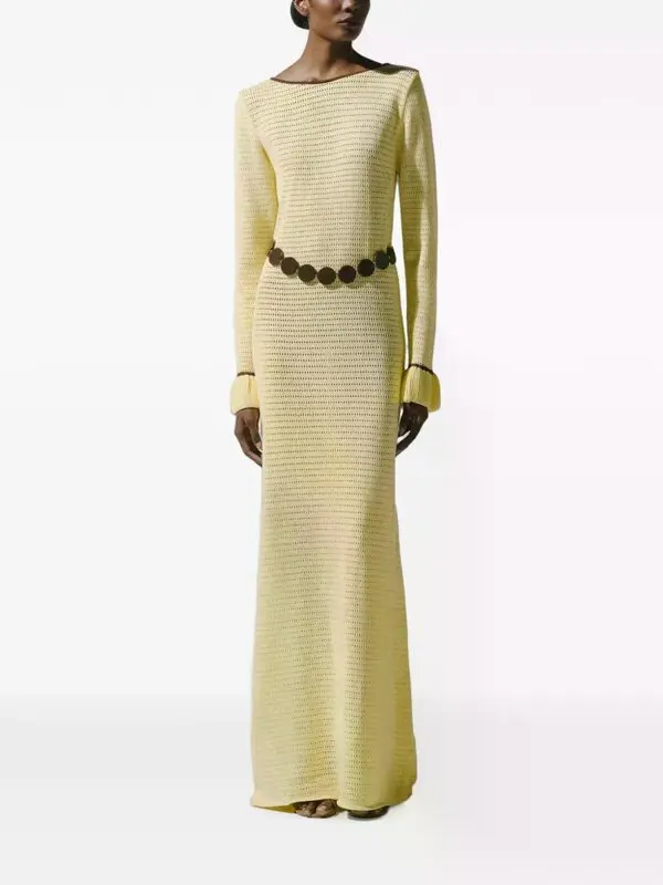 BAOBAB Muse Ring-detail Maxi Dress - Yellow