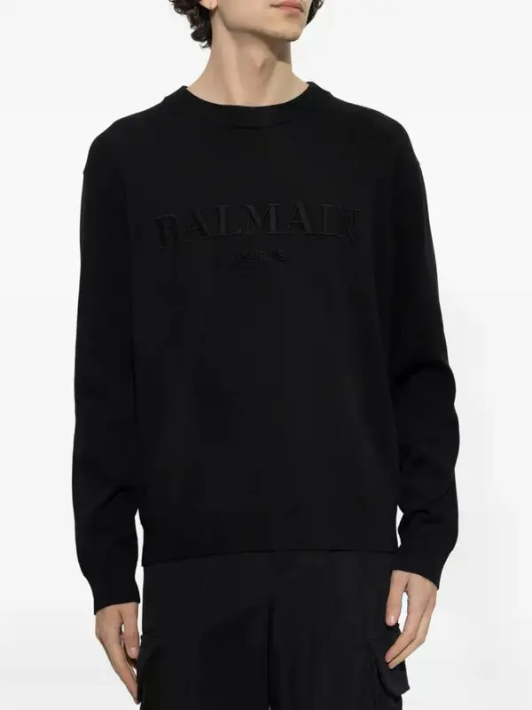 Balmain Monogrammed Bomber Jacket