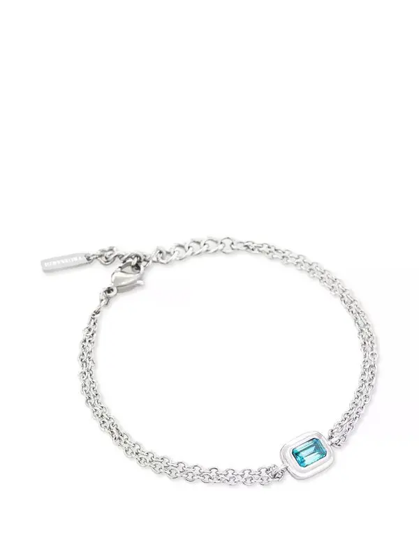 TRUSSARDI Double-chain Bracelet - Silver