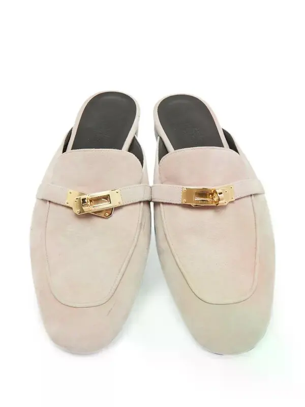 Hermès Oz Suede Mules