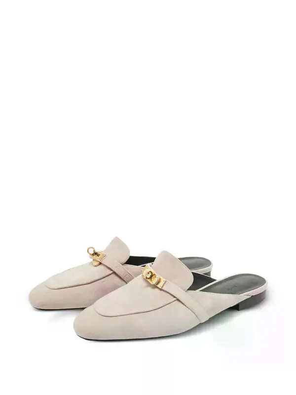Hermès Oz Suede Mules
