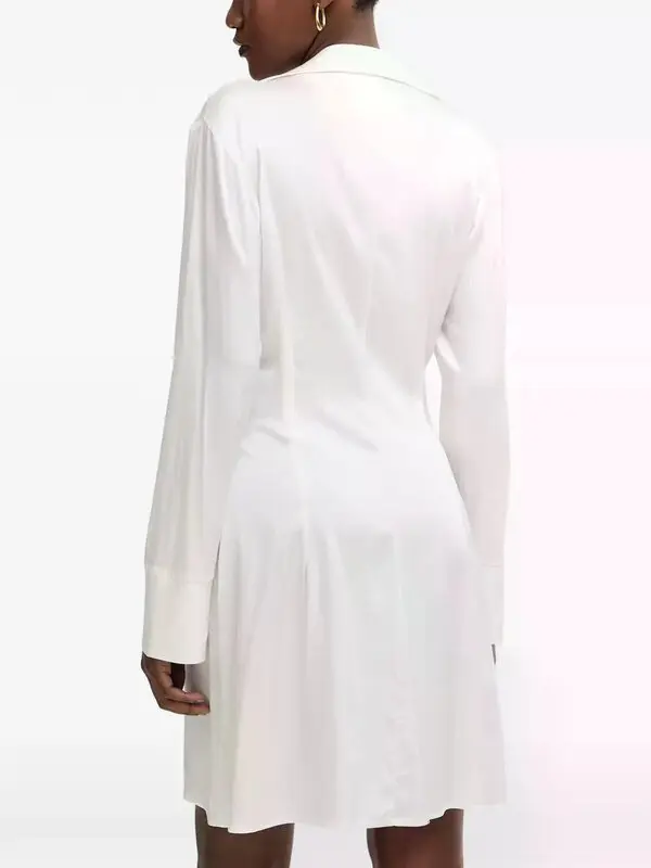 SILVIAN HEACH Spread Collar Button-down Mini Dress