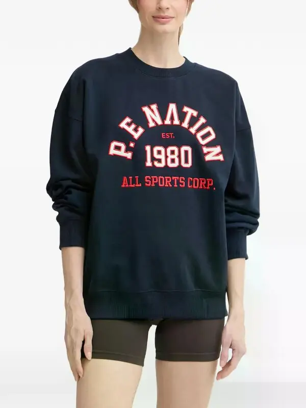 P.E Nation Logo Detail Sweatshirt - Blue