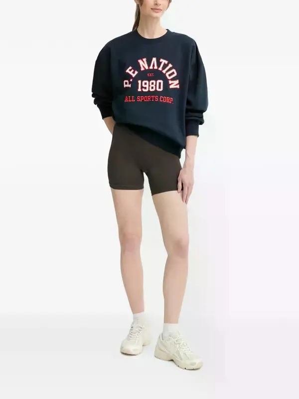 P.E Nation Logo Detail Sweatshirt - Blue