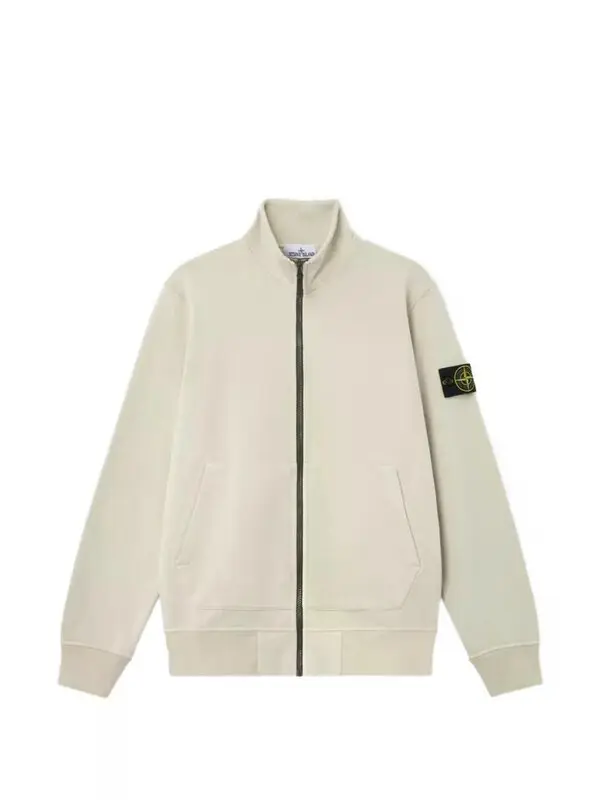 Stone Island Logo-patch Full-zip Sweater