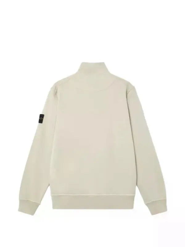 Stone Island Logo-patch Full-zip Sweater