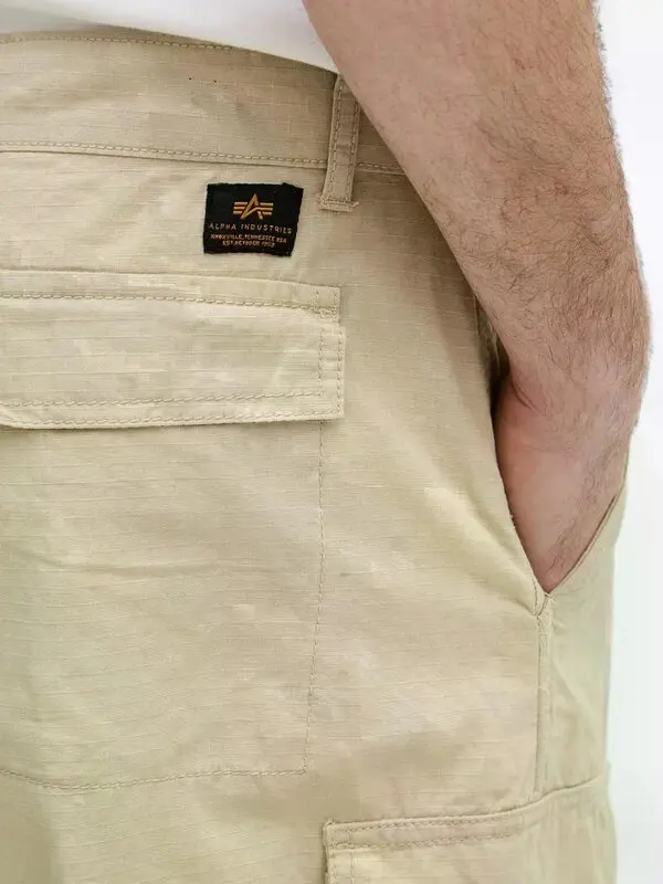 Alpha Industries Textured Drawstring Hem Wide-leg Trousers