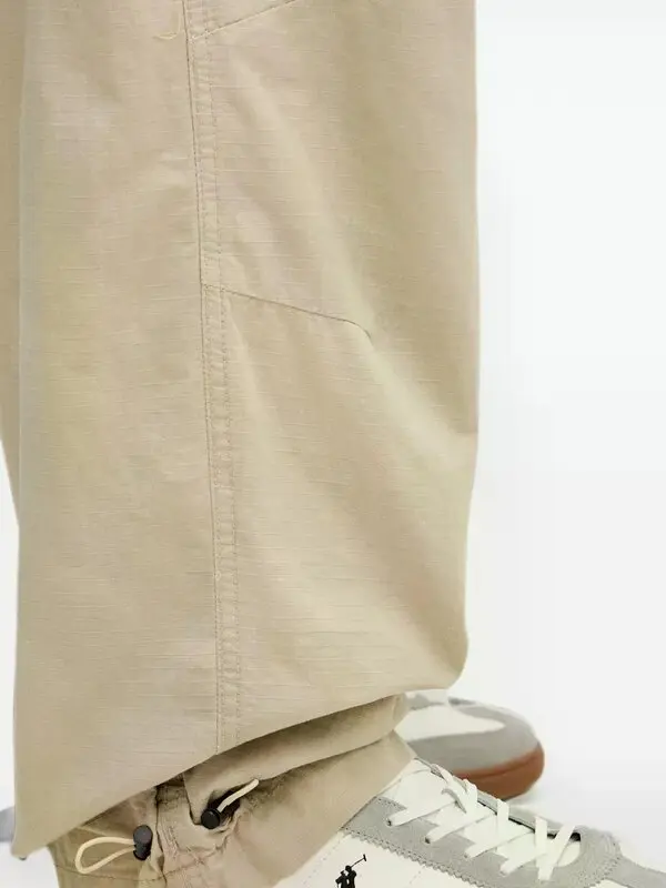 Alpha Industries Textured Drawstring Hem Wide-leg Trousers