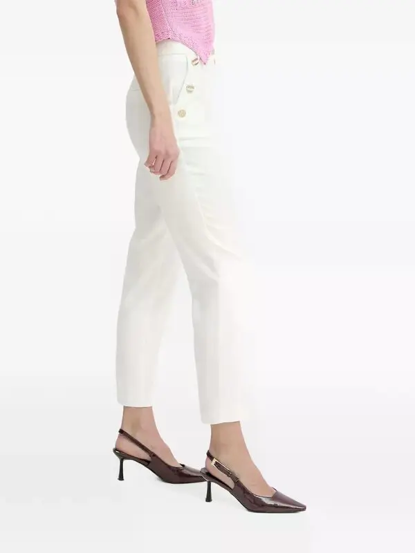 MORGAN Button-detail Tailored Trousers