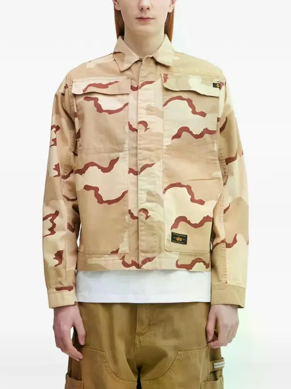 Alpha Industries Chore Camo Camouflage-print Jacket