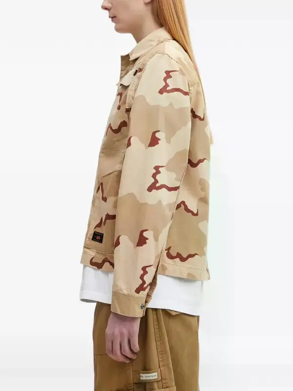 Alpha Industries Chore Camo Camouflage-print Jacket