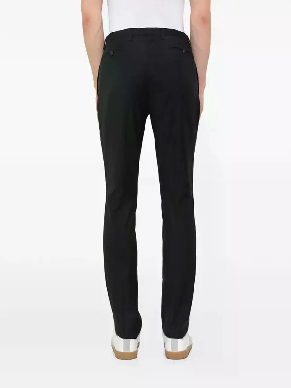 LANVIN Contrast Panel Slim Trousers