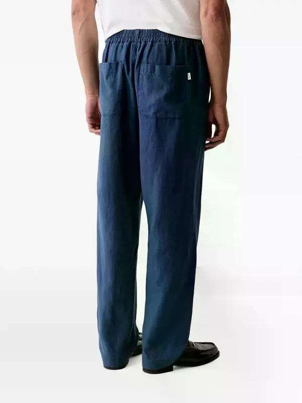 LES DEUX Elasticated Waist Trousers - Blue