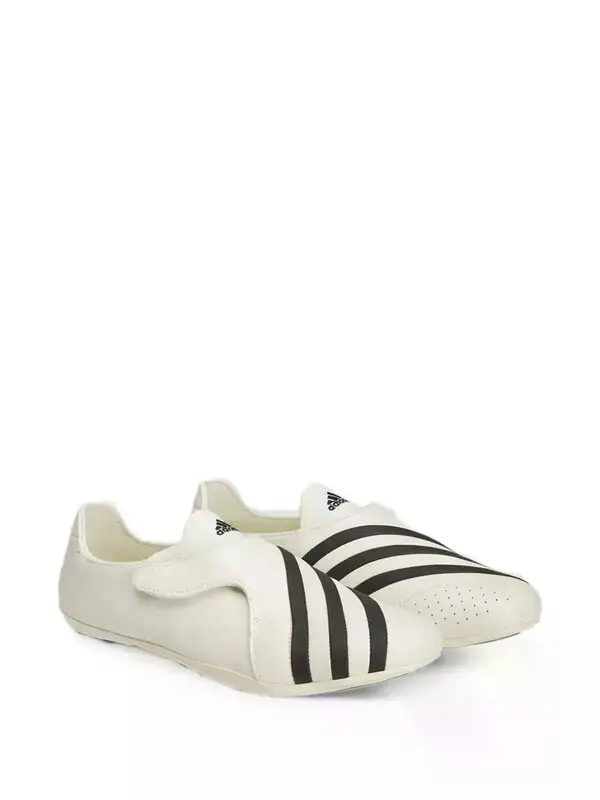 Adidas X Pharrell Williams Side-stripe Touch-strap Sneakers - Neutrals