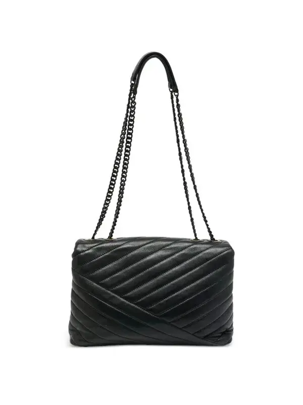 Tory Burch Kira Quilted Shoulder Bag - Black