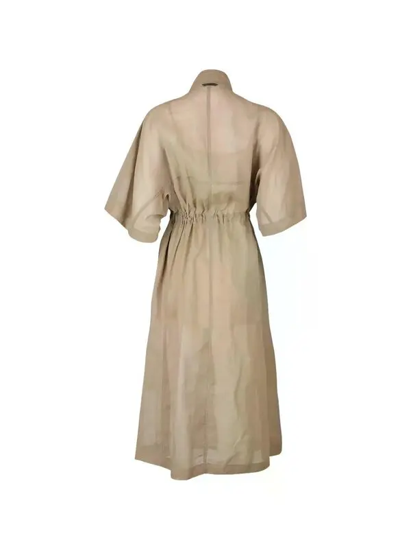 Brunello Cucinelli Utility Shirt Midi Dress