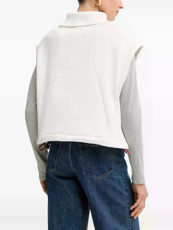 Rag & Bone Boxy-fit Sleeveless Polo Top