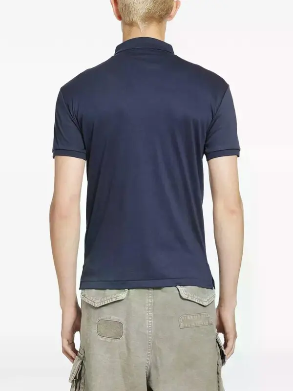 Polo Ralph Lauren Custom Slim Logo-embroidered Piqué Polo Shirt