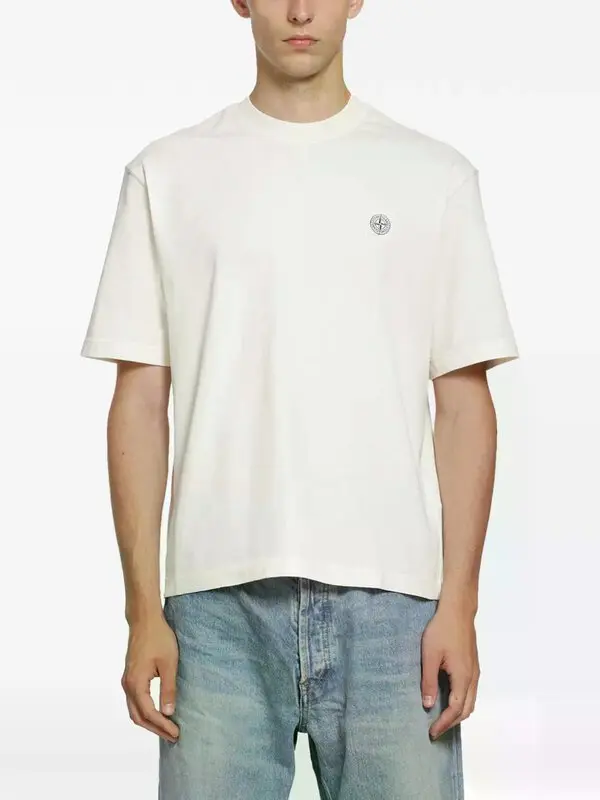 Stone Island Logo-patch T-shirt