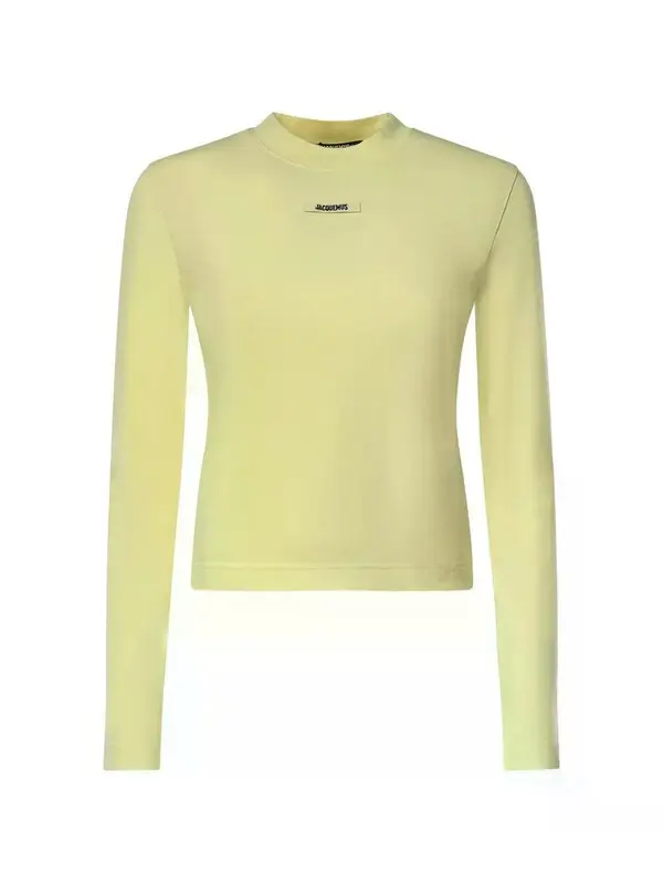Jacquemus Logo Patch Long Sleeve T-shirt