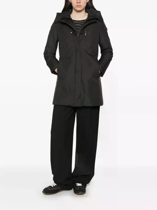 FAY Hooded Toggle-fastening Coat