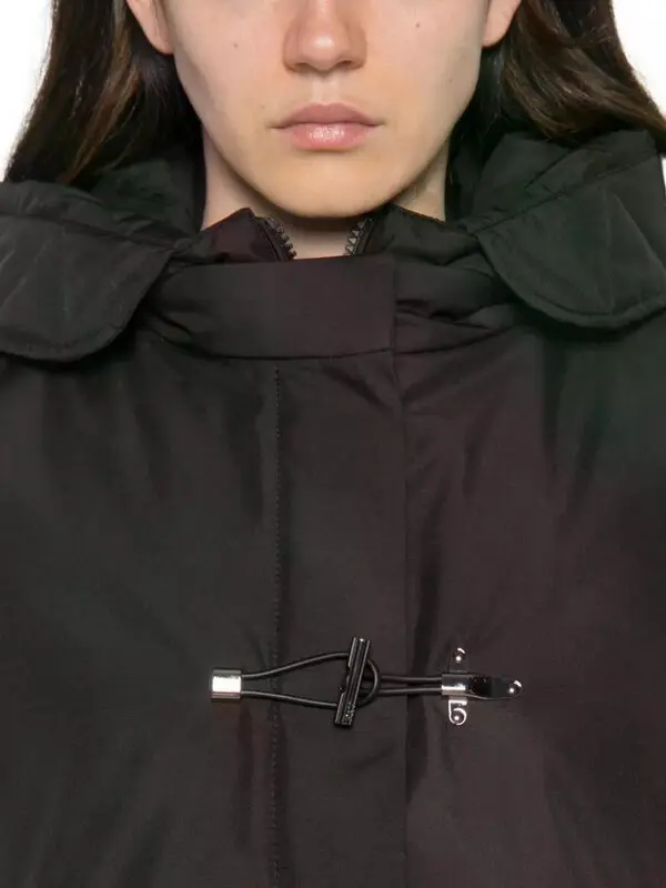 FAY Hooded Toggle-fastening Coat