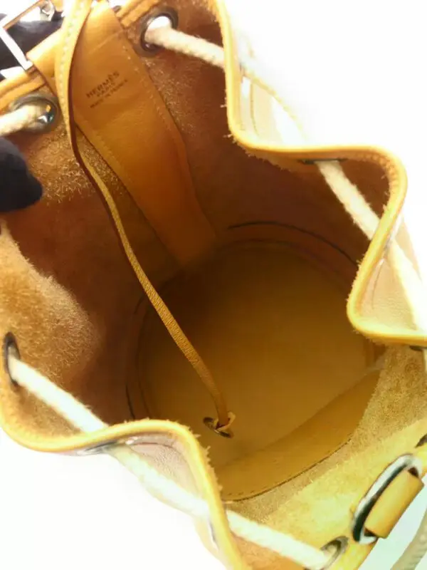 Hermès 2000 Clemence Lunch Bag Bucket Bag