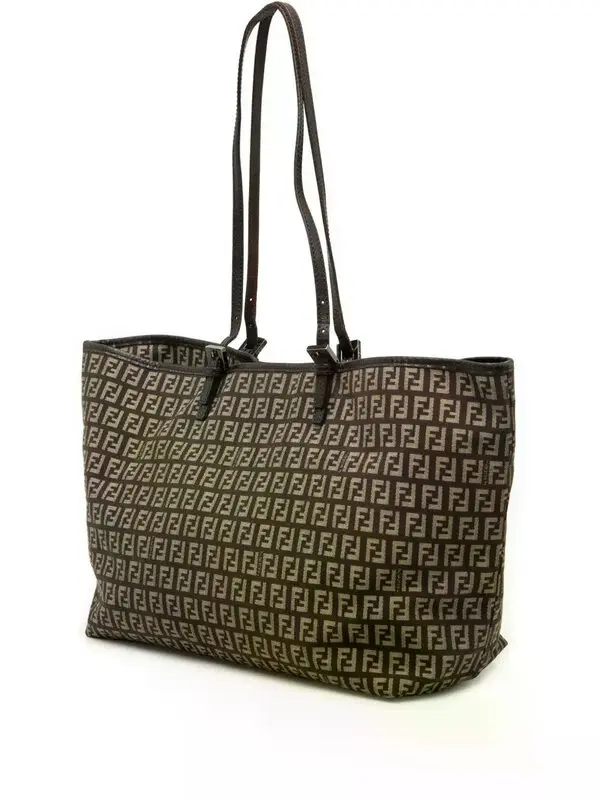 Fendi Zucchino Canvas Tote Bag