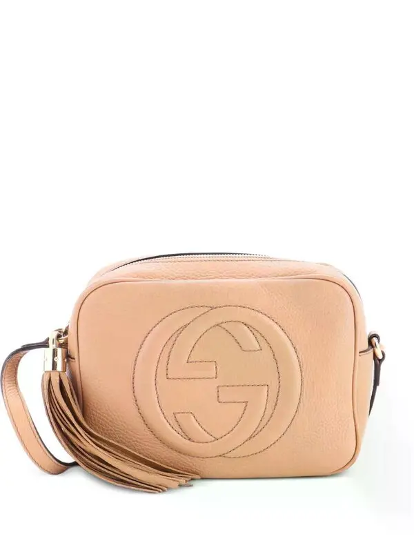 Gucci Soho Disco Leather Small Crossbody Bag - Neutrals
