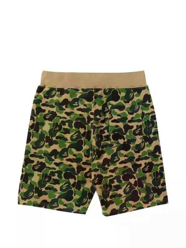 A BATHING APE Abc Camo Sweat Shorts