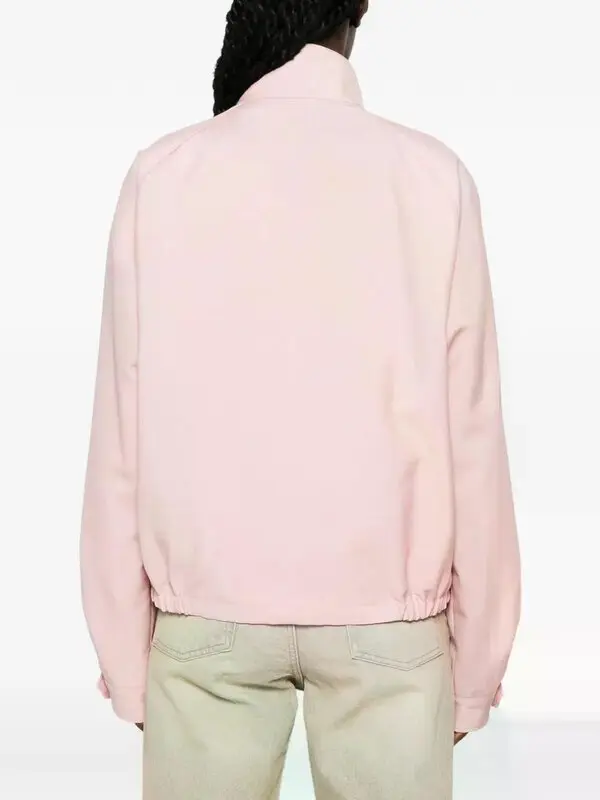 Miu Miu Embroidered Logo Jacket