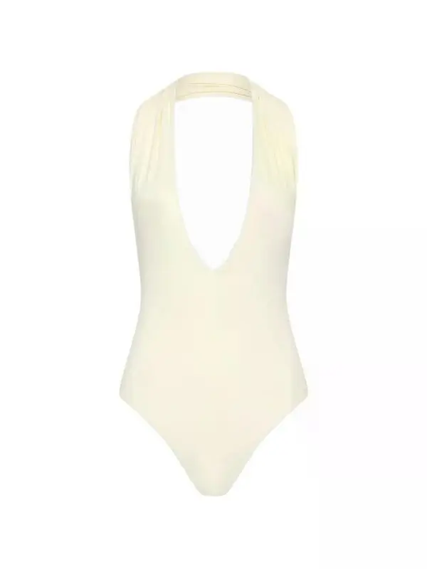 Bondi Born Blair Halterneck Swimsuit - Neutrals